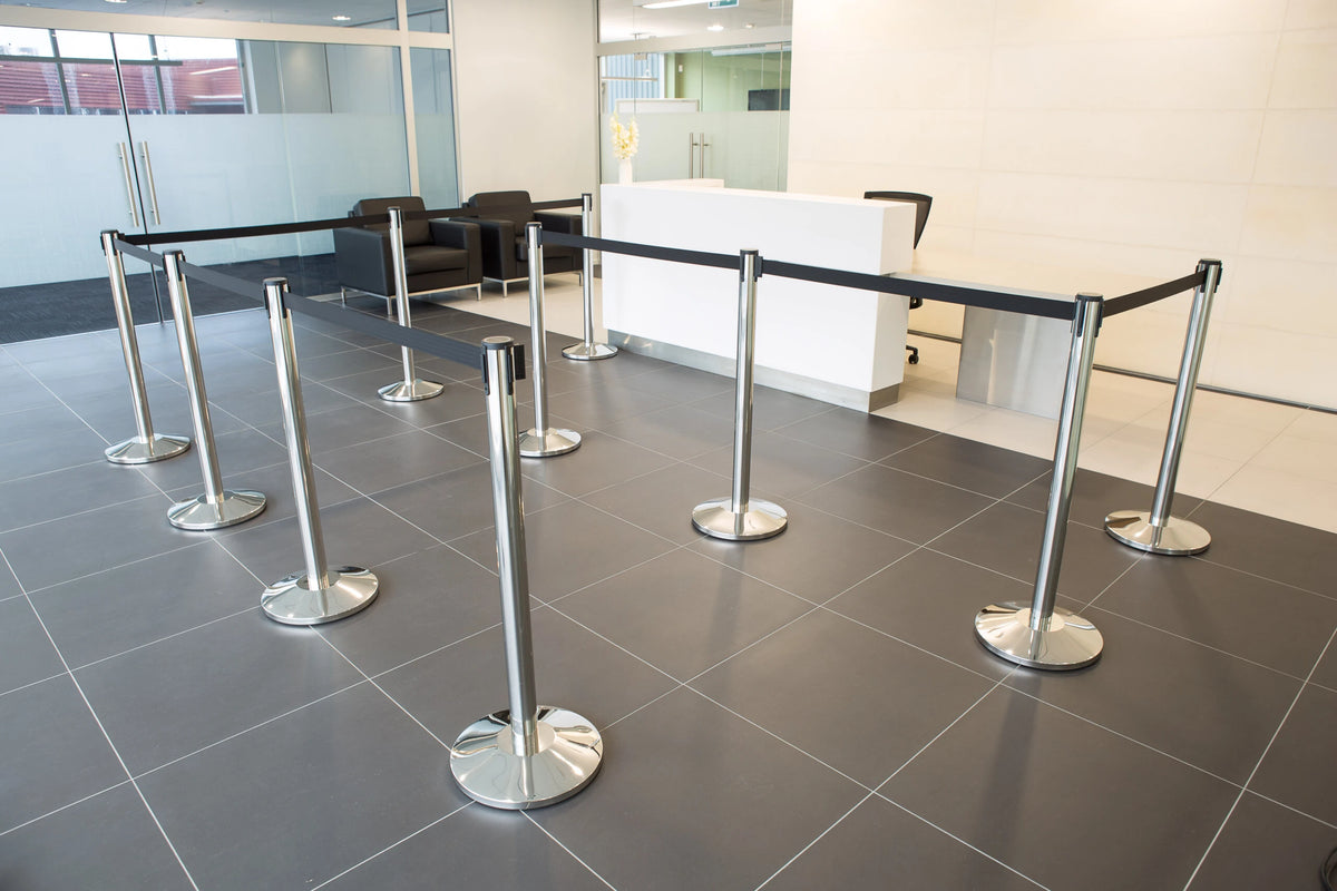 Queuing Stanchions – Premier Workplace Safety